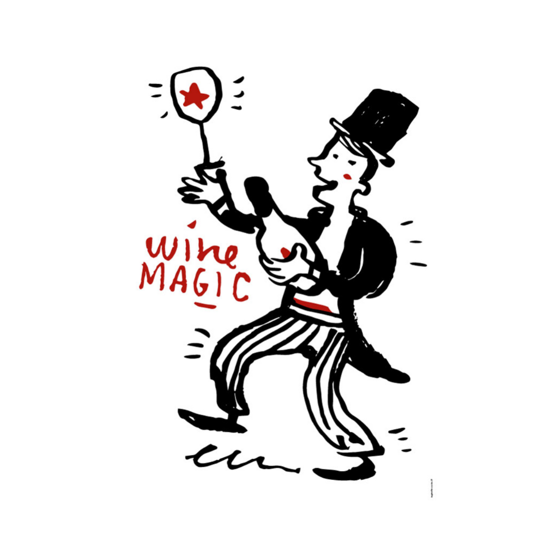Wine Magic Poster – Blind Corner