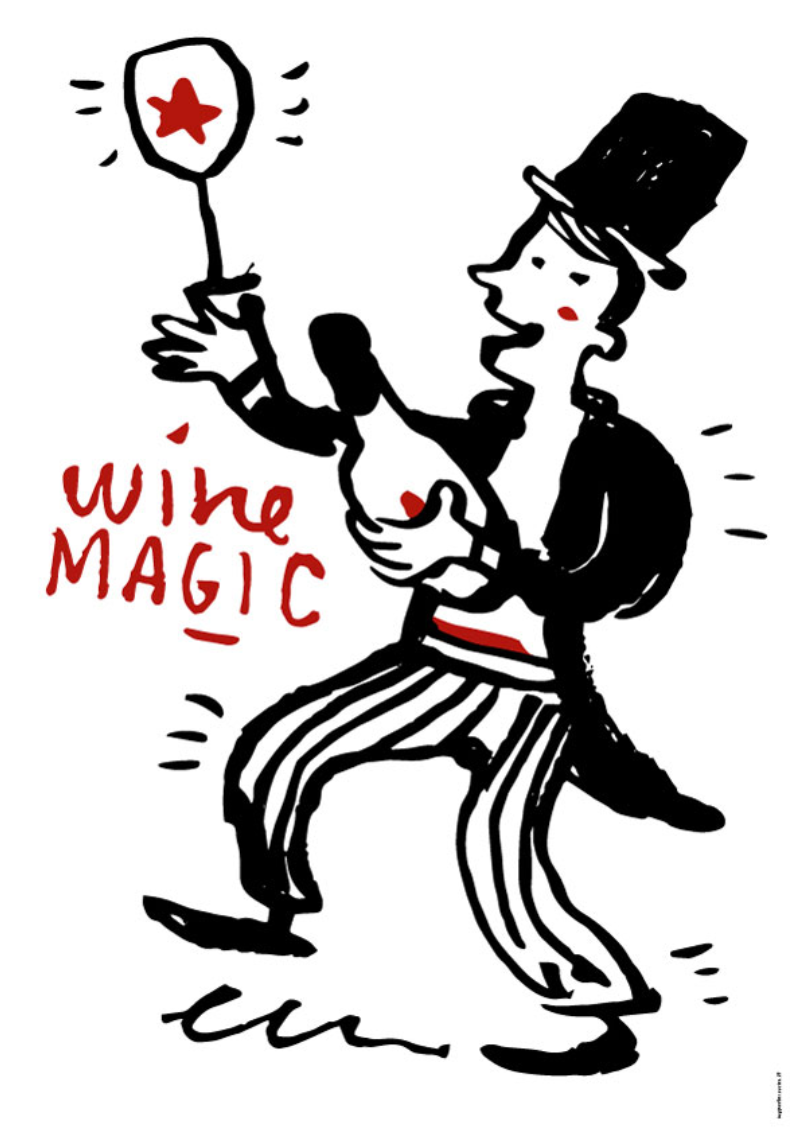 Wine Magic Poster – Blind Corner