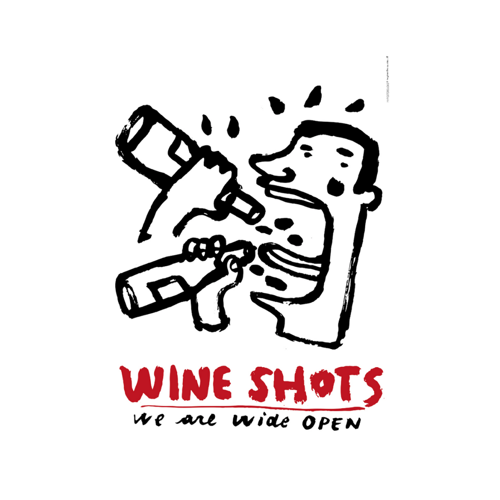 Wine Shots Poster – Blind Corner