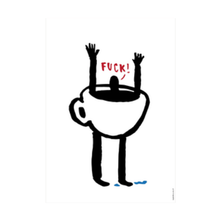 Coffee Surrender Poster – Blind Corner